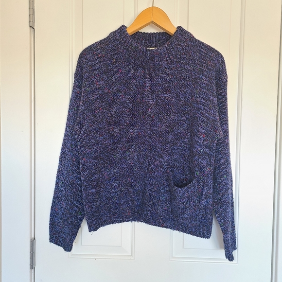 Diane Von Furstenberg | Sweaters | Diane Vonfurstenberg Blue Wool Blend ...
